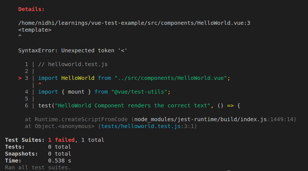 Vue 3 Component Testing With Jest